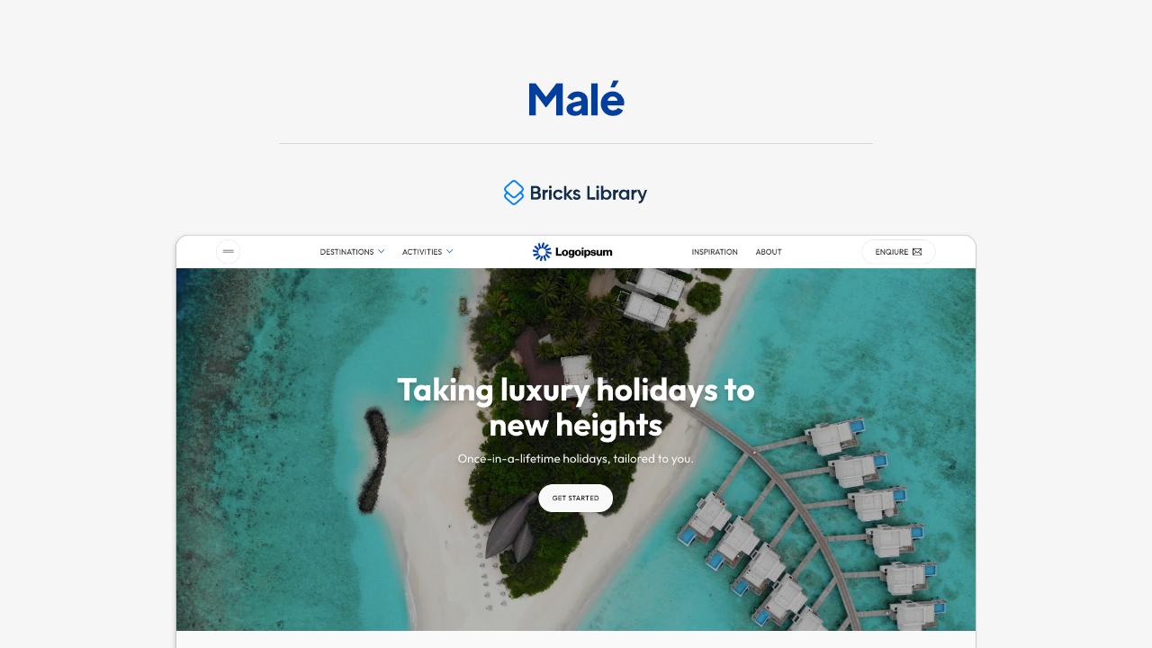 Malé by Bricks Library